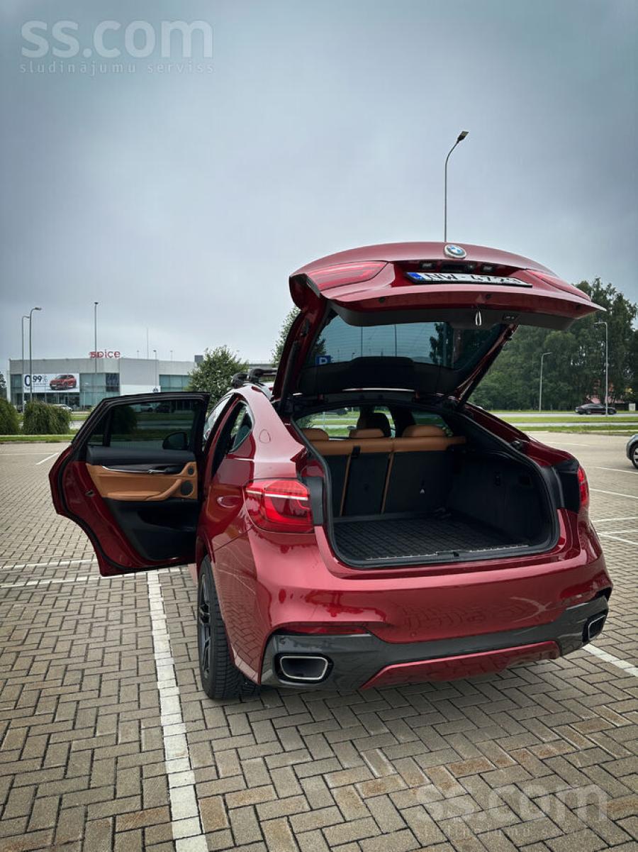 Sarkans BMW X6 2019 Rīga, ar dzinēja tilpumu 3.00 L un nobraukumu 164 tūkst. km par 29900 €, foto 10 vietnē AUTOMOTO.COM.LV