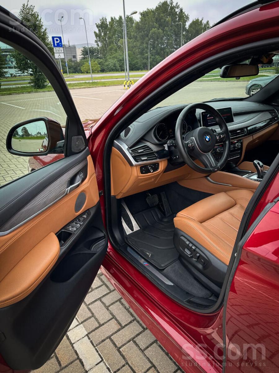 Sarkans BMW X6 2019 Rīga, ar dzinēja tilpumu 3.00 L un nobraukumu 164 tūkst. km par 29900 €, foto 11 vietnē AUTOMOTO.COM.LV