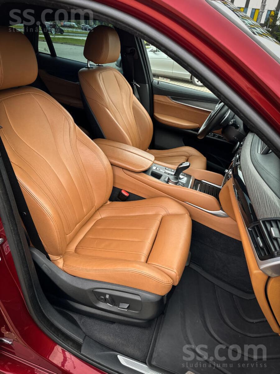 Sarkans BMW X6 2019 Rīga, ar dzinēja tilpumu 3.00 L un nobraukumu 164 tūkst. km par 29900 €, foto 14 vietnē AUTOMOTO.COM.LV
