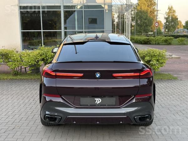 Sarkans BMW X6 2020 Jelgava, ar dzinēja tilpumu 3.00 L un nobraukumu 118 tūkst. km par 53500 €, foto 5 vietnē AUTOMOTO.COM.LV