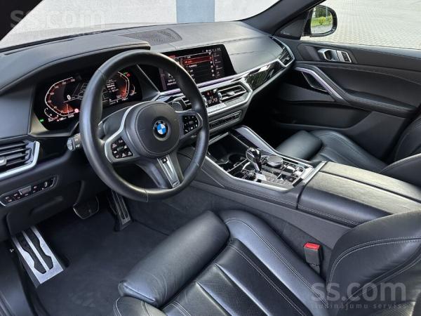 Sarkans BMW X6 2020 Jelgava, ar dzinēja tilpumu 3.00 L un nobraukumu 118 tūkst. km par 53500 €, foto 9 vietnē AUTOMOTO.COM.LV