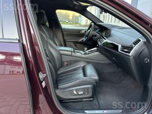 Red BMW X6 2020 in Jelgava, with an engine capacity of 3.00 L and mileage of 118 thousand km for 53500 €, photo 15 on AUTOMOTO.COM.LV