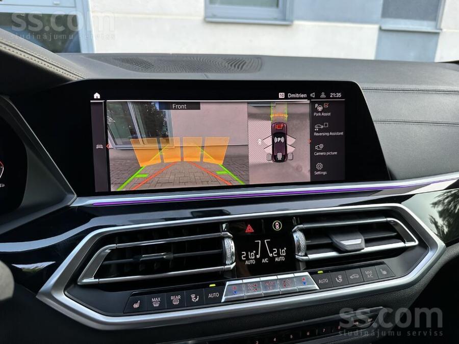 Red BMW X6 2020 in Jelgava, with an engine capacity of 3.00 L and mileage of 118 thousand km for 53500 €, photo 32 on AUTOMOTO.COM.LV