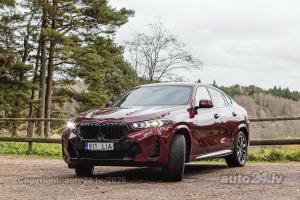 Sarkans BMW X6 2024 Tallina, ar dzinēja tilpumu 3.00 L un nobraukumu 45 tūkst. km par 91500 €, foto 3 vietnē AUTOMOTO.COM.LV