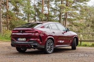 Sarkans BMW X6 2024 Tallina, ar dzinēja tilpumu 3.00 L un nobraukumu 45 tūkst. km par 91500 €, foto 7 vietnē AUTOMOTO.COM.LV