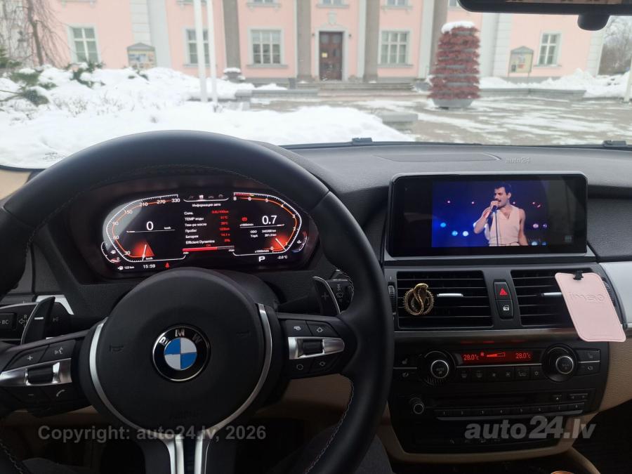 Red BMW X6 2008 in Tallinn, with an engine capacity of 3.00 L and mileage of 247 thousand km for 12500 €, photo 3 on AUTOMOTO.COM.LV