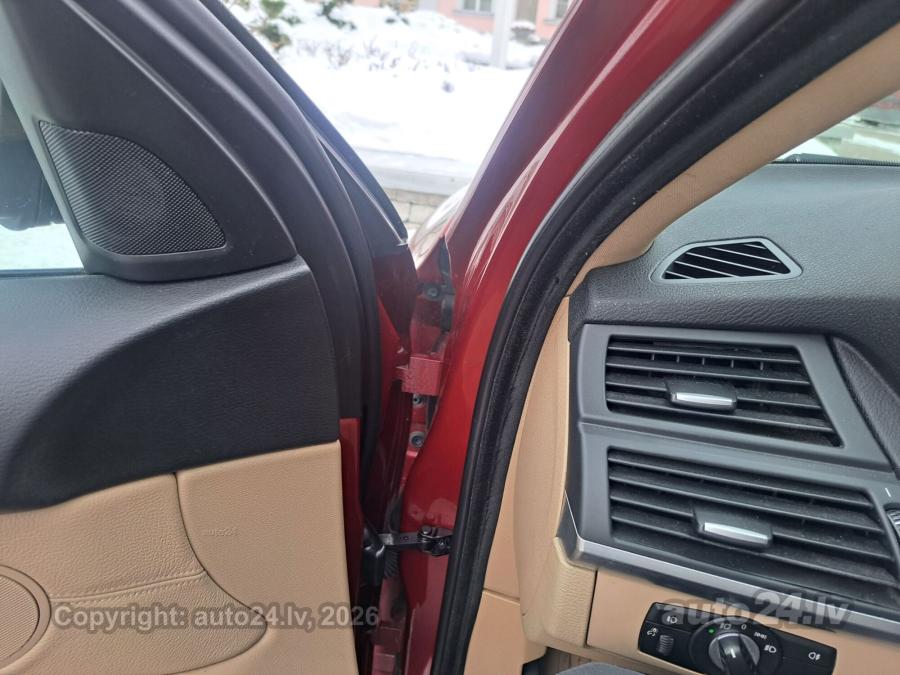 Red BMW X6 2008 in Tallinn, with an engine capacity of 3.00 L and mileage of 247 thousand km for 12500 €, photo 5 on AUTOMOTO.COM.LV