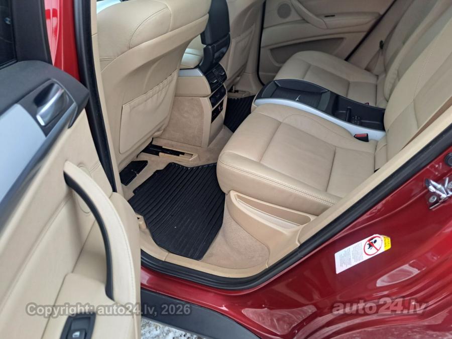 Red BMW X6 2008 in Tallinn, with an engine capacity of 3.00 L and mileage of 247 thousand km for 12500 €, photo 8 on AUTOMOTO.COM.LV