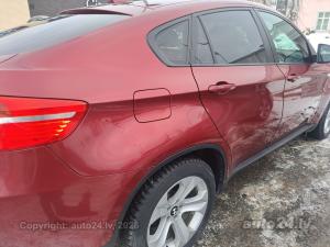 Red BMW X6 2008 in Tallinn, with an engine capacity of 3.00 L and mileage of 247 thousand km for 12500 €, photo 12 on AUTOMOTO.COM.LV