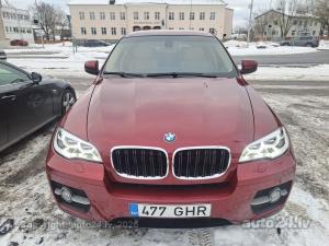 Red BMW X6 2008 in Tallinn, with an engine capacity of 3.00 L and mileage of 247 thousand km for 12500 €, photo 14 on AUTOMOTO.COM.LV