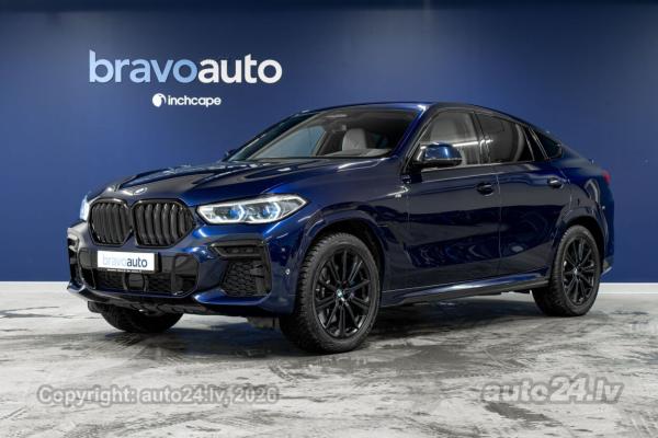BMW X6 2023 in Tallinn, with an engine capacity of 3.00 L and mileage of 81 thousand km for 74900 €, photo 1 on AUTOMOTO.COM.LV