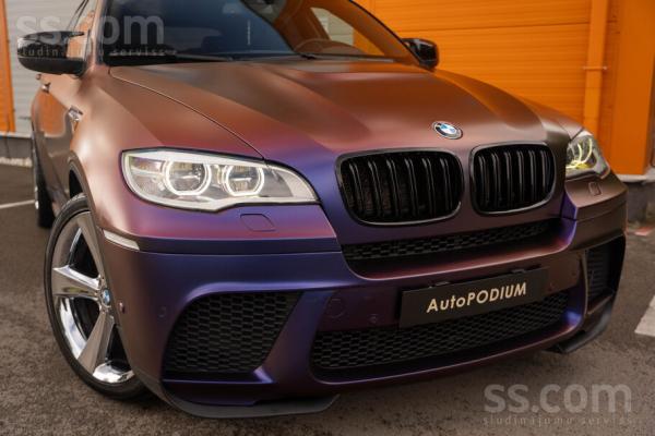 Фиолетовый БМВ Х6 2011 в Рига, объемом двигателя 3.00 л и пробегом 308 тыс. км за 16990 €, фото 11 на AUTOMOTO.COM.LV