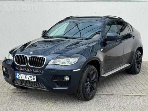 Violet BMW X6 2013 in Riga, with an engine capacity of 3.00 L and mileage of 0 thousand km for 12750 €, photo 1 on AUTOMOTO.COM.LV