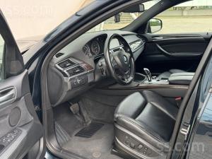 Violet BMW X6 2013 in Riga, with an engine capacity of 3.00 L and mileage of 0 thousand km for 12750 €, photo 6 on AUTOMOTO.COM.LV