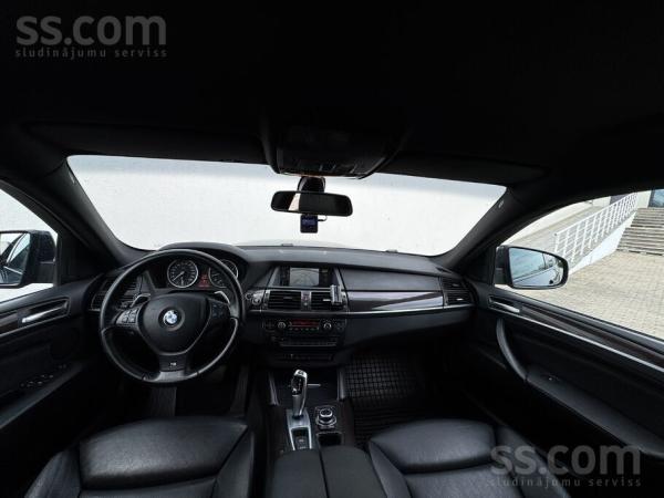 Violet BMW X6 2013 in Riga, with an engine capacity of 3.00 L and mileage of 0 thousand km for 12750 €, photo 7 on AUTOMOTO.COM.LV