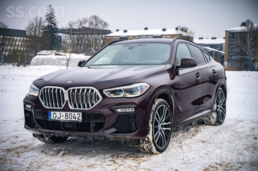 Violets BMW X6 2020 Rīga, ar dzinēja tilpumu 3.00 L un nobraukumu 0 tūkst. km par 56990 €, foto 1 vietnē AUTOMOTO.COM.LV