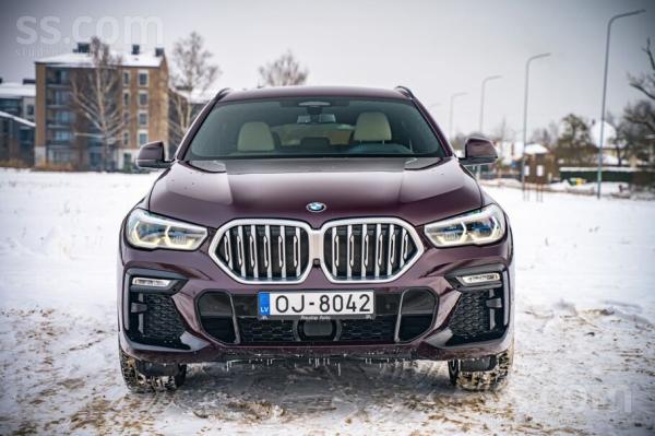 Violets BMW X6 2020 Rīga, ar dzinēja tilpumu 3.00 L un nobraukumu 0 tūkst. km par 56990 €, foto 2 vietnē AUTOMOTO.COM.LV