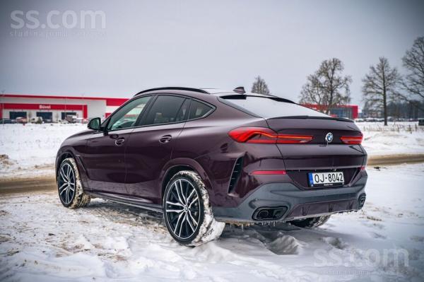Violets BMW X6 2020 Rīga, ar dzinēja tilpumu 3.00 L un nobraukumu 0 tūkst. km par 56990 €, foto 6 vietnē AUTOMOTO.COM.LV