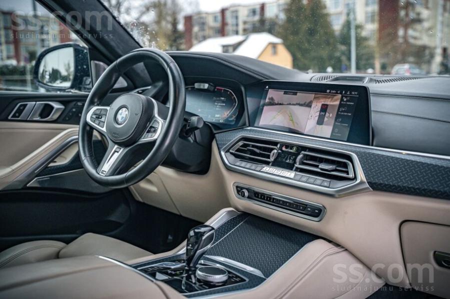 Violets BMW X6 2020 Rīga, ar dzinēja tilpumu 3.00 L un nobraukumu 0 tūkst. km par 56990 €, foto 7 vietnē AUTOMOTO.COM.LV