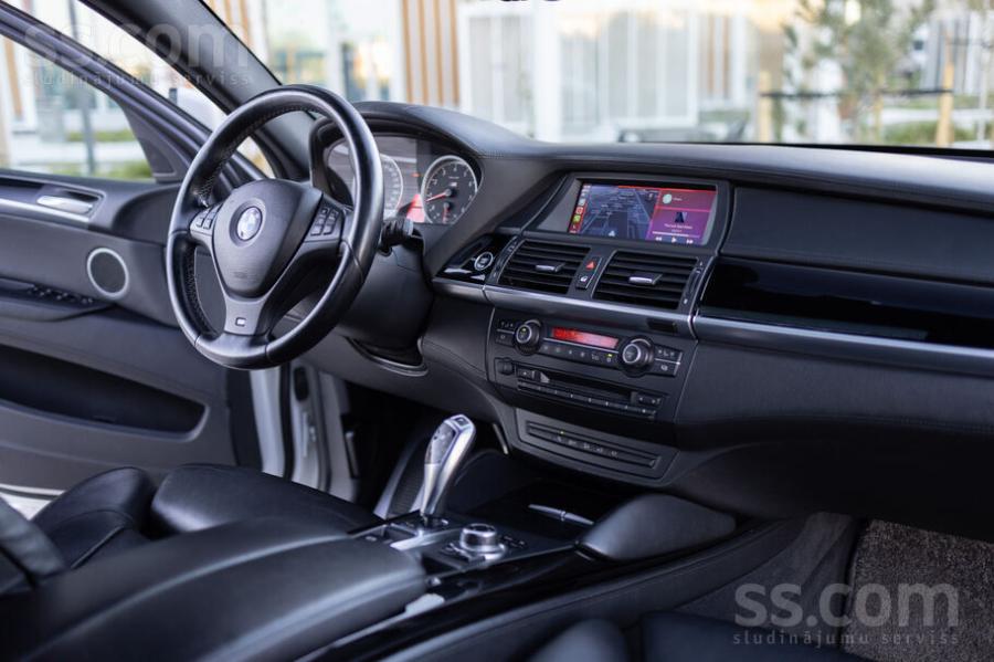 Balts BMW X6 2012 Tallina, ar dzinēja tilpumu 4.40 L un nobraukumu 233 tūkst. km par 19500 €, foto 14 vietnē AUTOMOTO.COM.LV