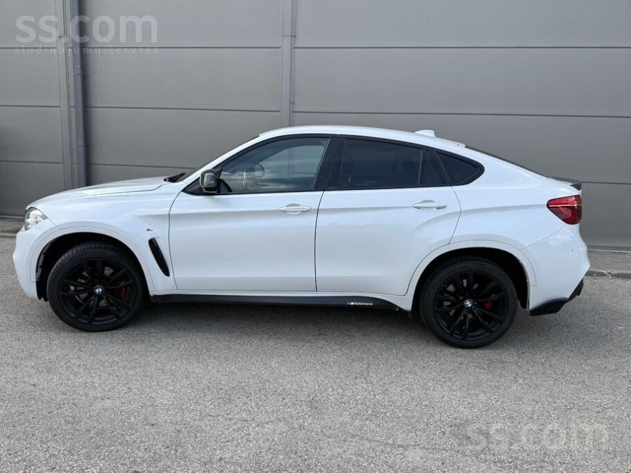 Balts BMW X6 2018 Valmiera, ar dzinēja tilpumu 3.00 L un nobraukumu 210 tūkst. km par 25500 €, foto 5 vietnē AUTOMOTO.COM.LV