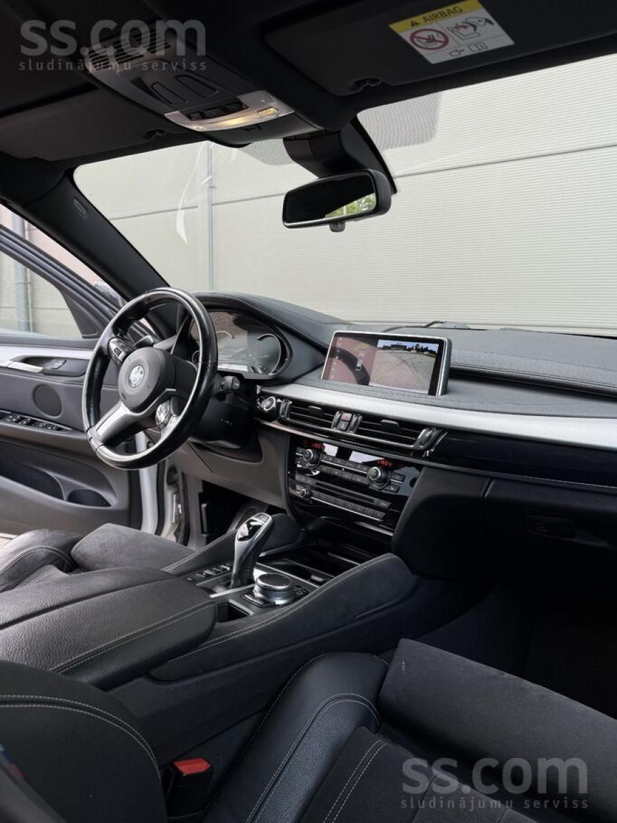 Balts BMW X6 2018 Valmiera, ar dzinēja tilpumu 3.00 L un nobraukumu 210 tūkst. km par 25500 €, foto 15 vietnē AUTOMOTO.COM.LV