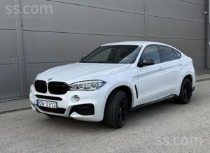 White BMW X6 2018 in Valmiera, with an engine capacity of 3.00 L and mileage of 210 thousand km for 25500 €, photo  on AUTOMOTO.COM.LV