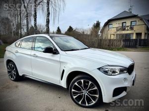 Balts BMW X6 2019 Rīga, ar dzinēja tilpumu 3.00 L un nobraukumu 160 tūkst. km par 33500 €, foto  vietnē AUTOMOTO.COM.LV
