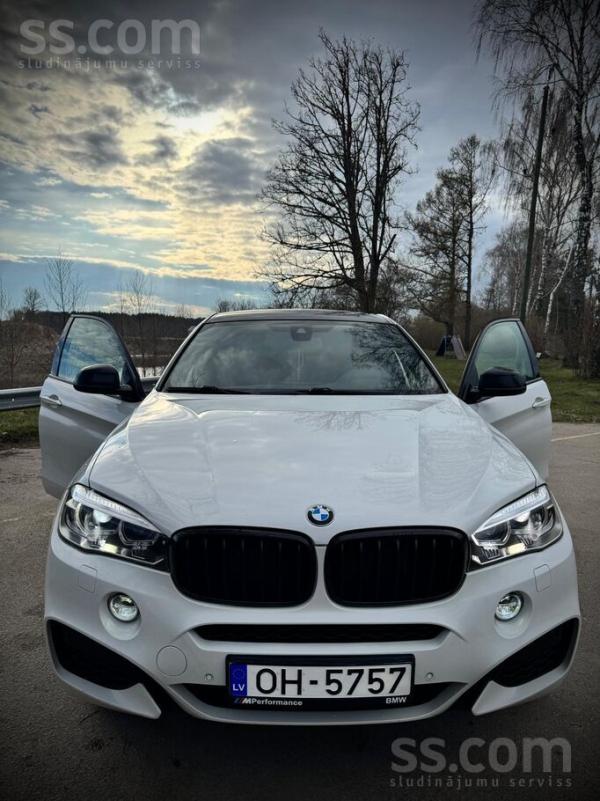 Белый БМВ Х6 2019 в Рига, объемом двигателя 3.00 л и пробегом 160 тыс. км за 33500 €, фото 2 на AUTOMOTO.COM.LV