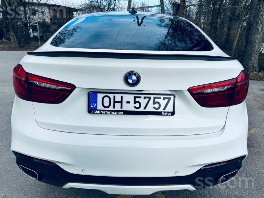 Balts BMW X6 2019 Rīga, ar dzinēja tilpumu 3.00 L un nobraukumu 160 tūkst. km par 33500 €, foto 5 vietnē AUTOMOTO.COM.LV