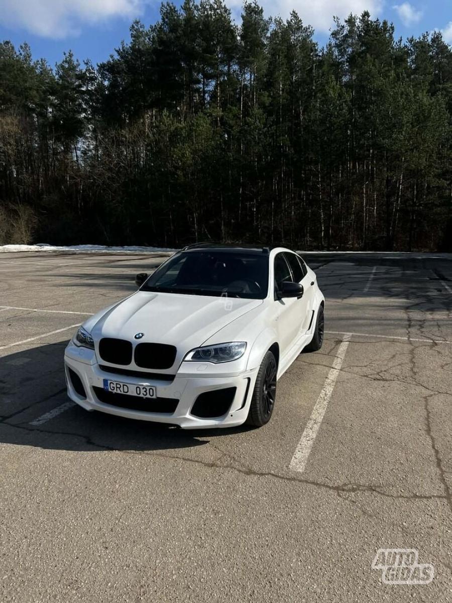 White BMW X6 2008 in Kaunas, with an engine capacity of 3.00 L and mileage of 615 thousand km for 15500 €, photo 4 on AUTOMOTO.COM.LV