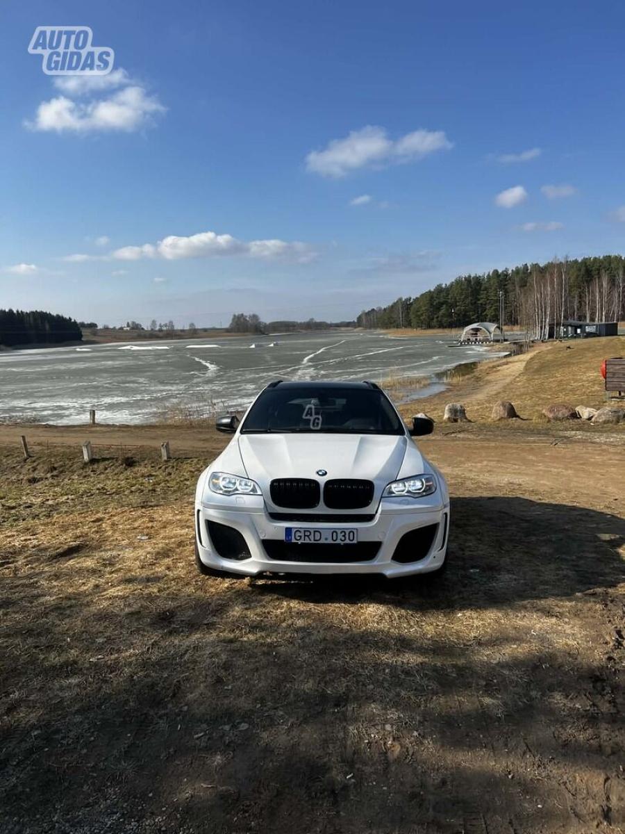 White BMW X6 2008 in Kaunas, with an engine capacity of 3.00 L and mileage of 615 thousand km for 15500 €, photo 5 on AUTOMOTO.COM.LV