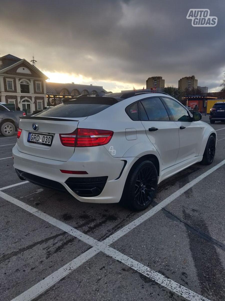 White BMW X6 2008 in Kaunas, with an engine capacity of 3.00 L and mileage of 615 thousand km for 15500 €, photo 7 on AUTOMOTO.COM.LV