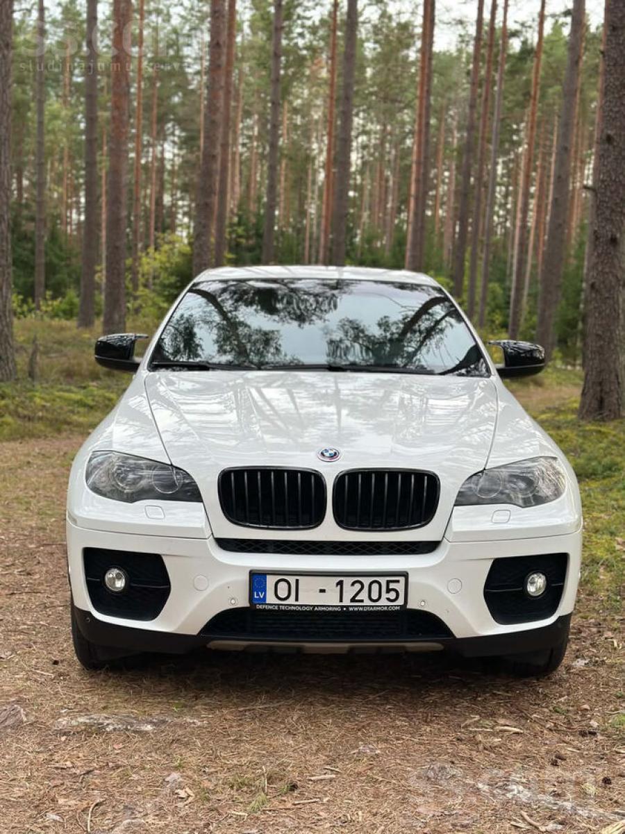 Balts BMW X6 2008 Daugavpils, ar dzinēja tilpumu 3.50 L un nobraukumu 271 tūkst. km par 12000 €, foto 5 vietnē AUTOMOTO.COM.LV