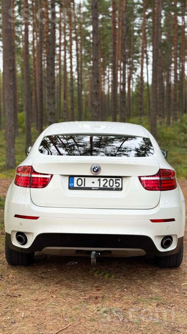Balts BMW X6 2008 Daugavpils, ar dzinēja tilpumu 3.50 L un nobraukumu 271 tūkst. km par 12000 €, foto 6 vietnē AUTOMOTO.COM.LV