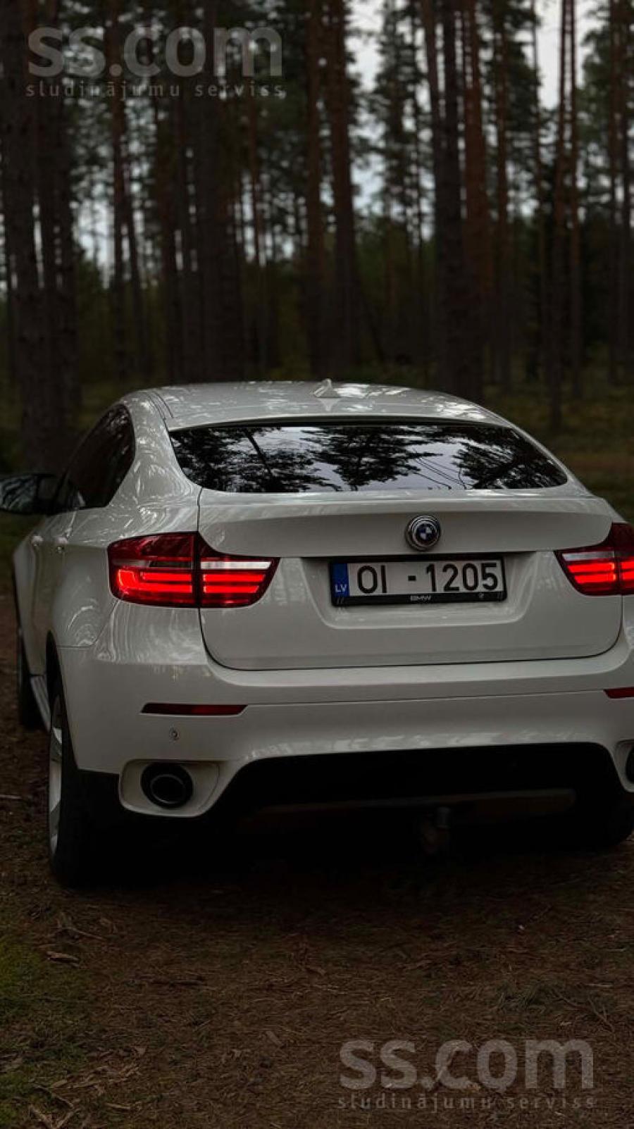 Balts BMW X6 2008 Daugavpils, ar dzinēja tilpumu 3.50 L un nobraukumu 271 tūkst. km par 12000 €, foto 7 vietnē AUTOMOTO.COM.LV