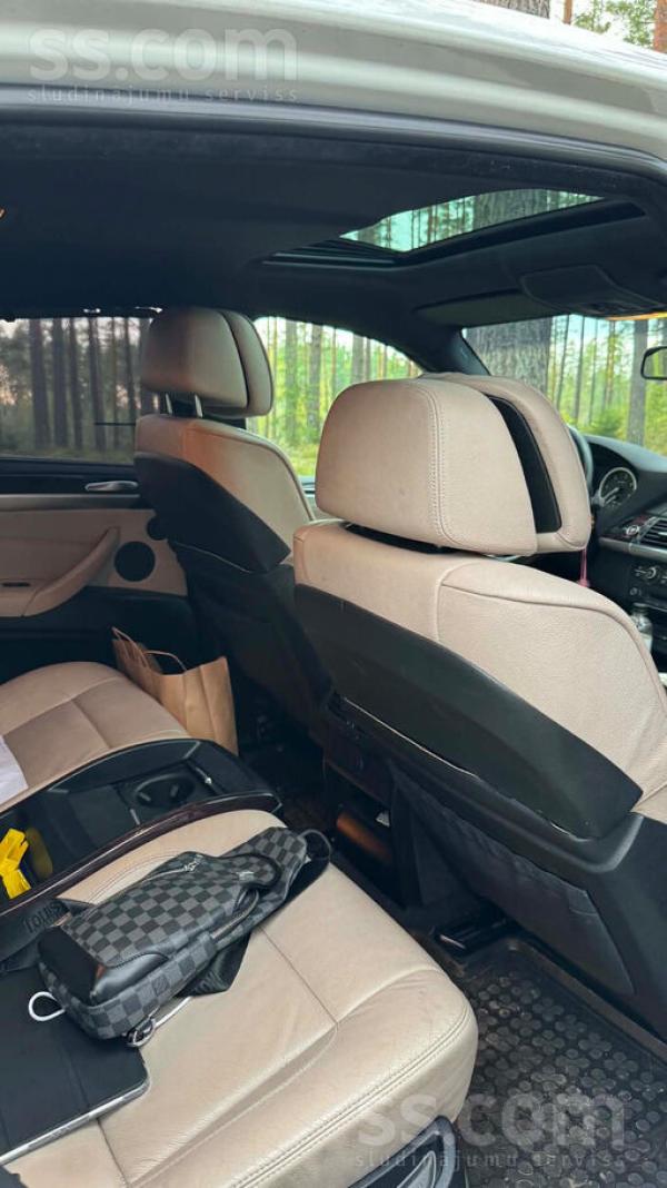 Balts BMW X6 2008 Daugavpils, ar dzinēja tilpumu 3.50 L un nobraukumu 271 tūkst. km par 12000 €, foto 9 vietnē AUTOMOTO.COM.LV