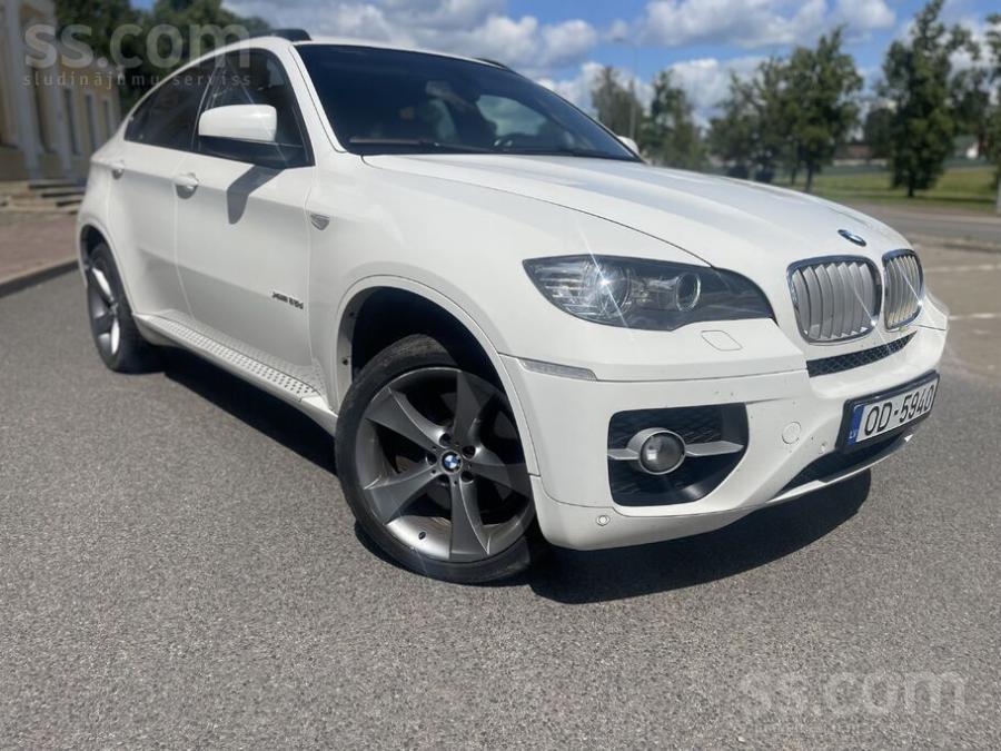 Balts BMW X6 2009 Rēzekne, ar dzinēja tilpumu 3.50 L un nobraukumu 340 tūkst. km par 11150 €, foto 1 vietnē AUTOMOTO.COM.LV