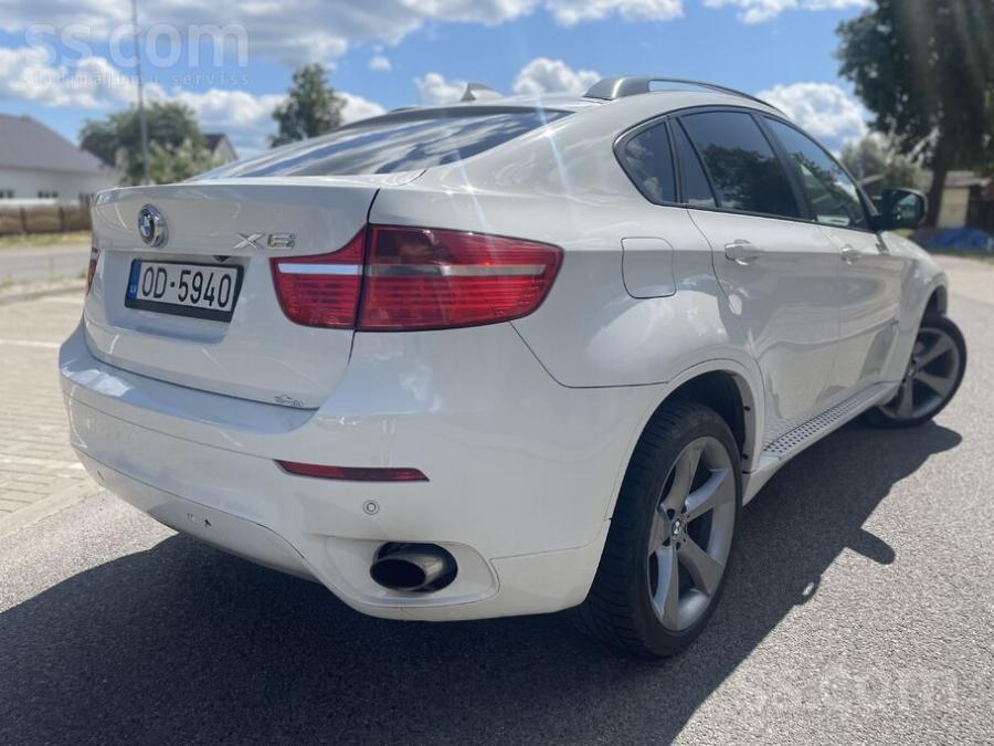 Balts BMW X6 2009 Rēzekne, ar dzinēja tilpumu 3.50 L un nobraukumu 340 tūkst. km par 11150 €, foto 4 vietnē AUTOMOTO.COM.LV