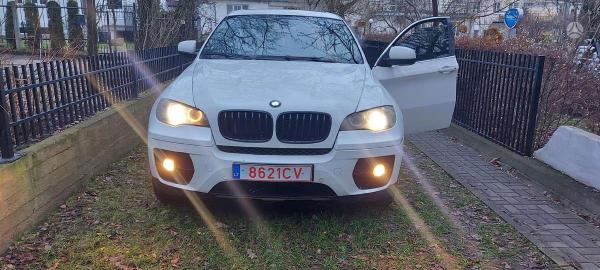 White BMW X6 2009 in Vilnius, with an engine capacity of 4.40 L and mileage of 180 thousand km for 9750 €, photo 1 on AUTOMOTO.COM.LV