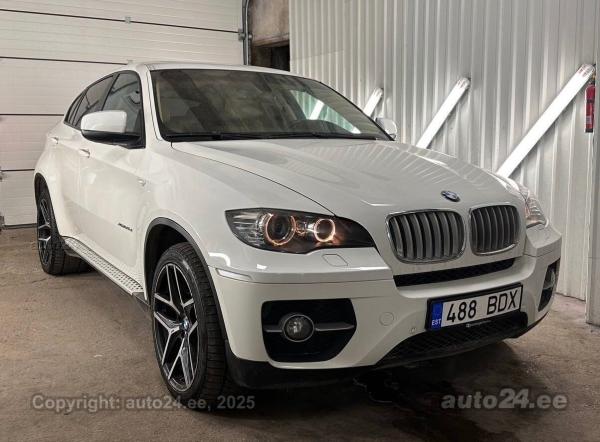White BMW X6 2009 in Tallinn, with an engine capacity of 3.00 L and mileage of 281 thousand km for 9900 €, photo 1 on AUTOMOTO.COM.LV