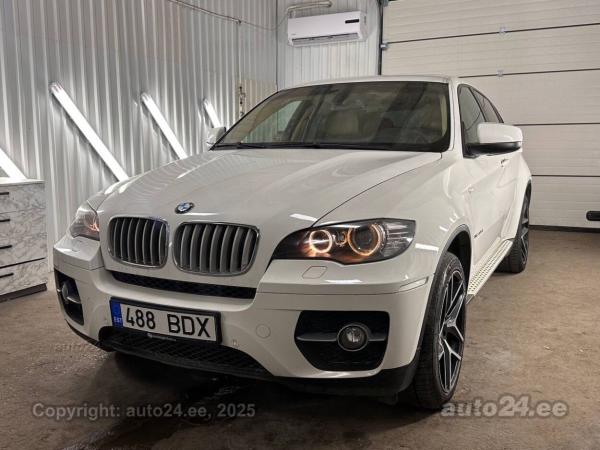 White BMW X6 2009 in Tallinn, with an engine capacity of 3.00 L and mileage of 281 thousand km for 9900 €, photo 2 on AUTOMOTO.COM.LV