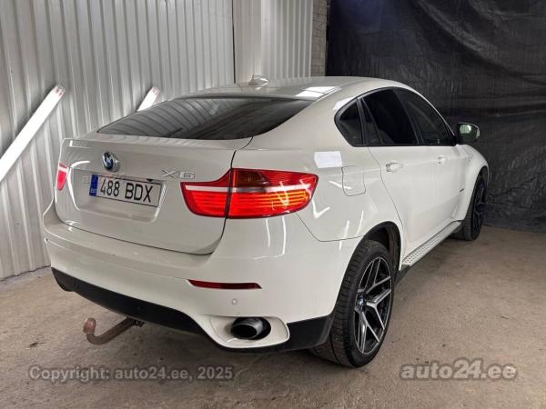 White BMW X6 2009 in Tallinn, with an engine capacity of 3.00 L and mileage of 281 thousand km for 9900 €, photo 3 on AUTOMOTO.COM.LV