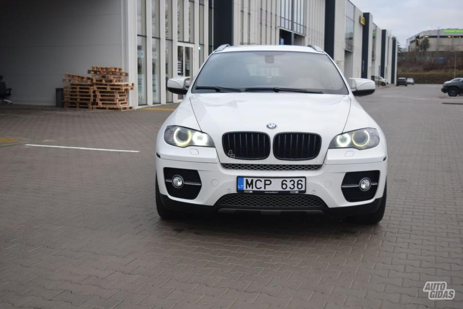 Balts BMW X6 2009 Viļņa, ar dzinēja tilpumu 3.00 L un nobraukumu 257 tūkst. km par 10750 €, foto 2 vietnē AUTOMOTO.COM.LV