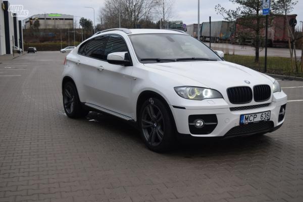 Balts BMW X6 2009 Viļņa, ar dzinēja tilpumu 3.00 L un nobraukumu 257 tūkst. km par 10750 €, foto 3 vietnē AUTOMOTO.COM.LV