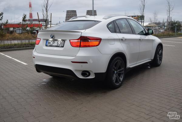 Balts BMW X6 2009 Viļņa, ar dzinēja tilpumu 3.00 L un nobraukumu 257 tūkst. km par 10750 €, foto 5 vietnē AUTOMOTO.COM.LV