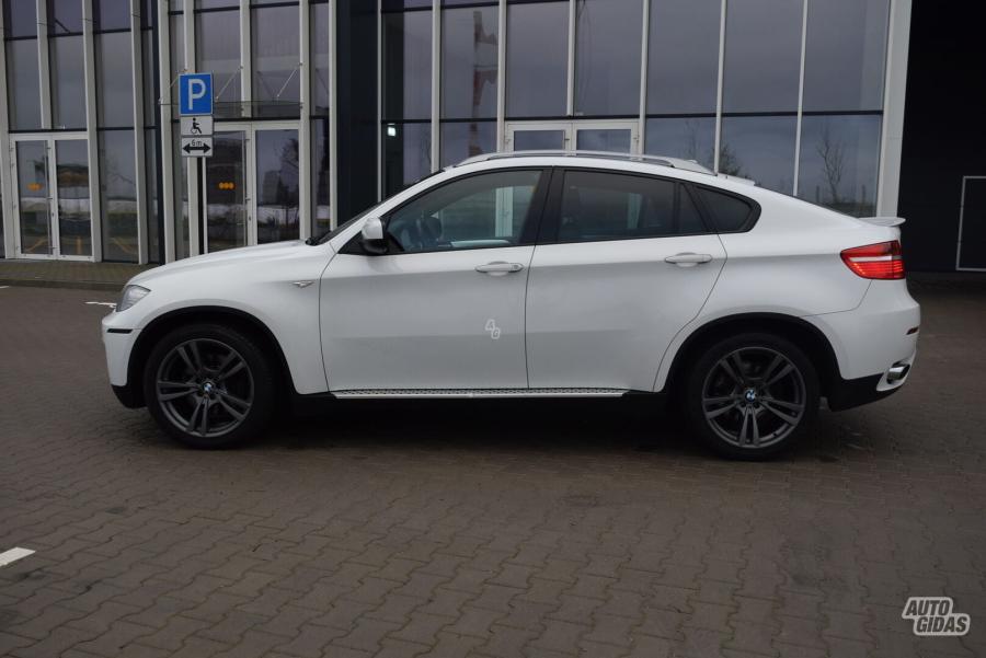 Balts BMW X6 2009 Viļņa, ar dzinēja tilpumu 3.00 L un nobraukumu 257 tūkst. km par 10750 €, foto 8 vietnē AUTOMOTO.COM.LV