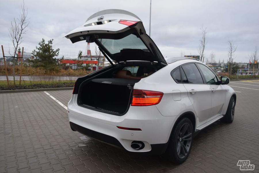 Balts BMW X6 2009 Viļņa, ar dzinēja tilpumu 3.00 L un nobraukumu 257 tūkst. km par 10750 €, foto 28 vietnē AUTOMOTO.COM.LV