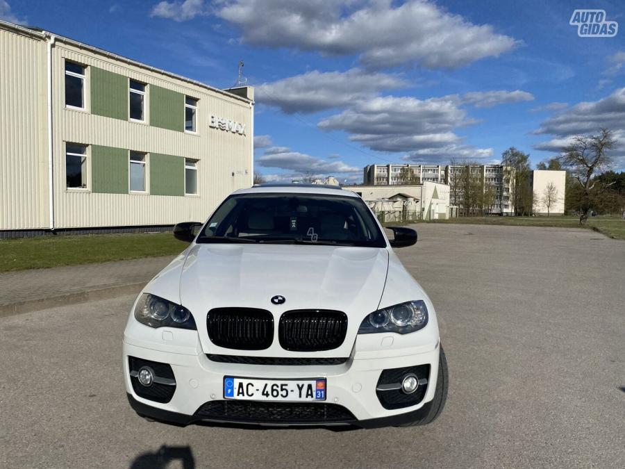 Balts BMW X6 2009 Ukmergė, ar dzinēja tilpumu 3.00 L un nobraukumu 336 tūkst. km par 10200 €, foto 3 vietnē AUTOMOTO.COM.LV