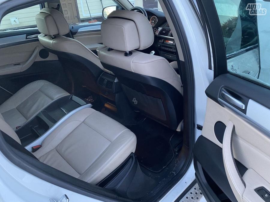 Balts BMW X6 2009 Ukmergė, ar dzinēja tilpumu 3.00 L un nobraukumu 336 tūkst. km par 10200 €, foto 16 vietnē AUTOMOTO.COM.LV
